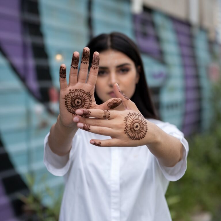 25+ Flower Mehndi Designs 🌸 Easy & Aesthetic Patterns