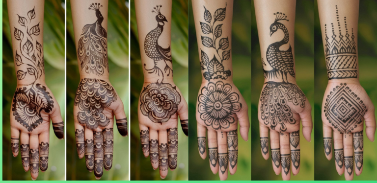 150+ So Elegant 💖Royal Front Hand Mehndi Designs with Photo