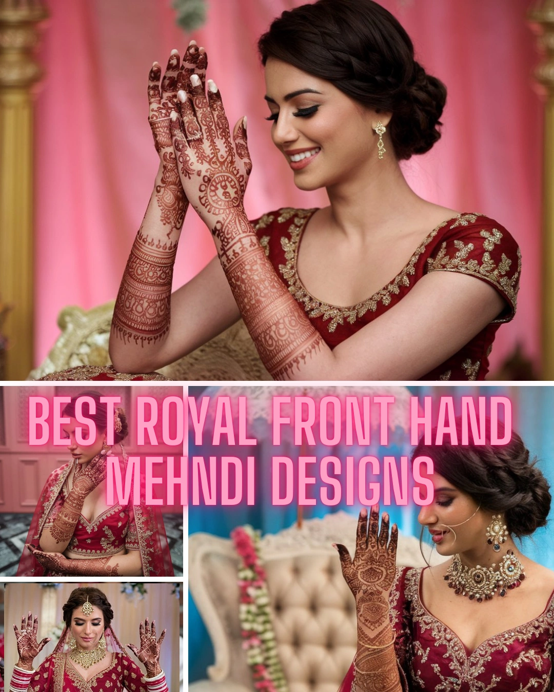 25+ Aesthetic Royal Front Hand Mehndi Designs & Trends 2025